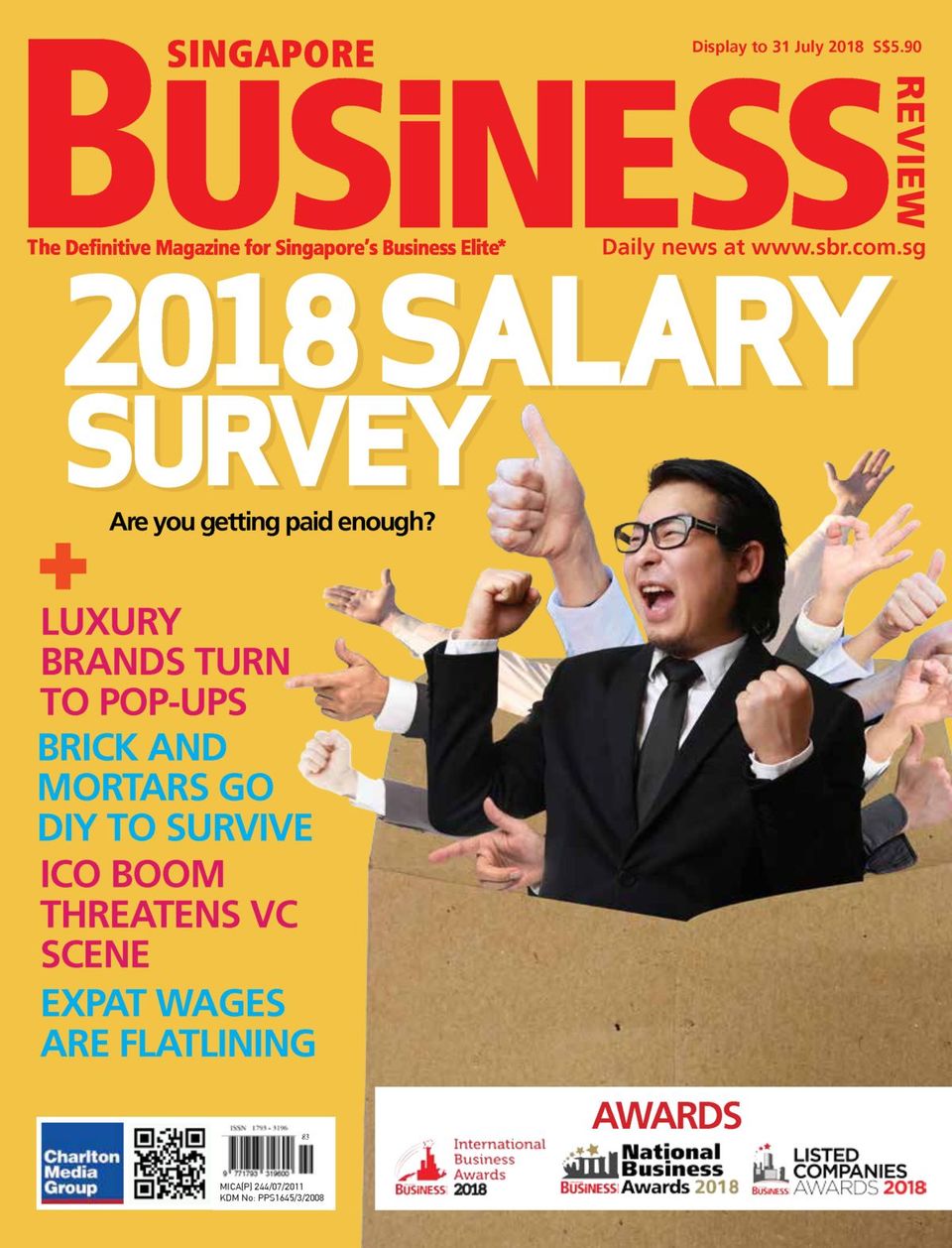 Singapore Business Review-June - July 2018 Magazine