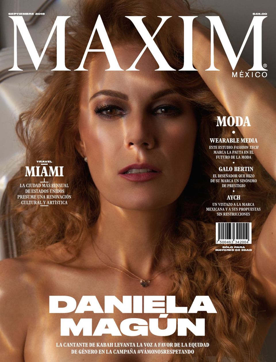 Get digital access to MAXIM Mexico - Septiembre 2018 issue | Magzter.com