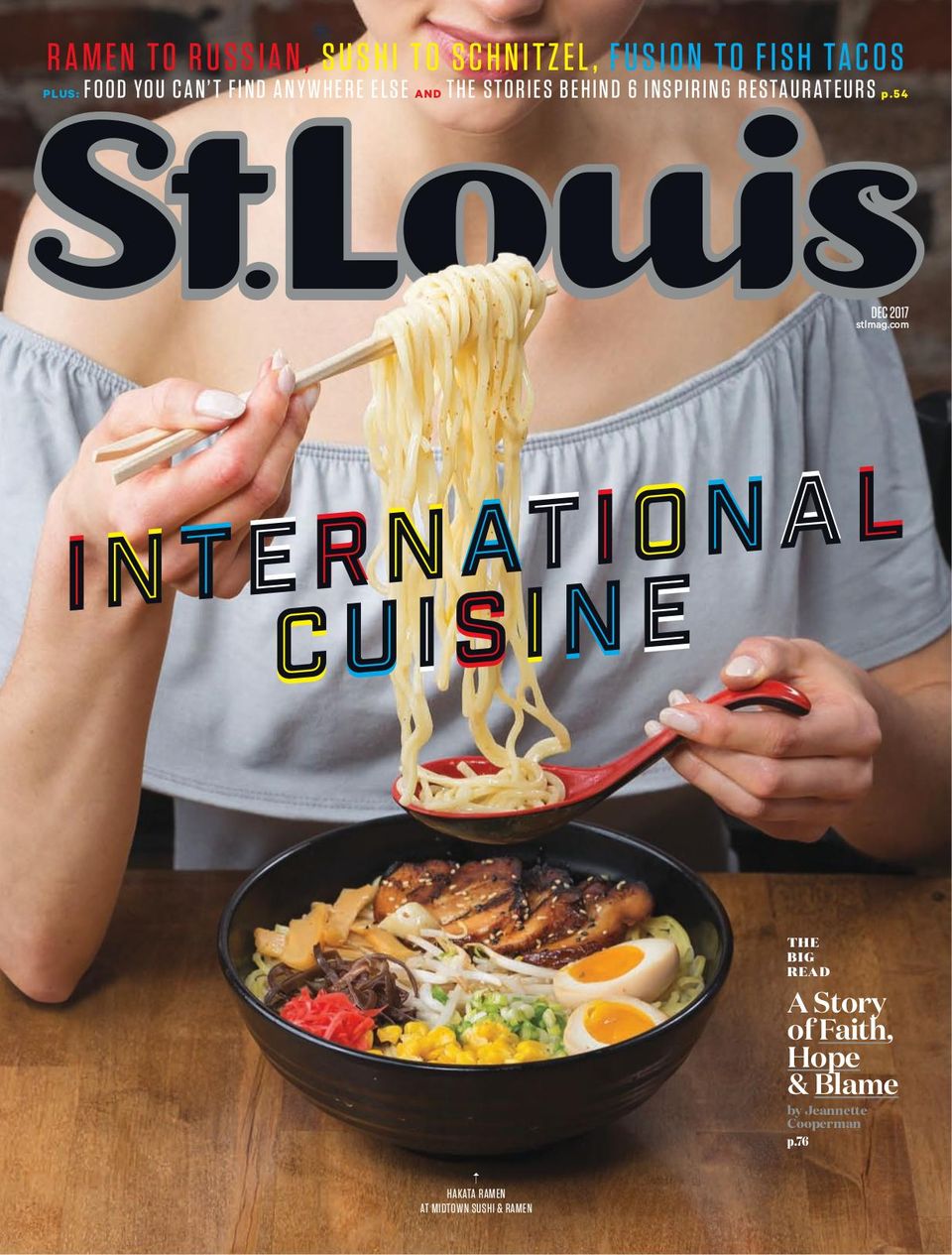 St. Louis Magazine-December 2017 Magazine - Get your Digital Subscription