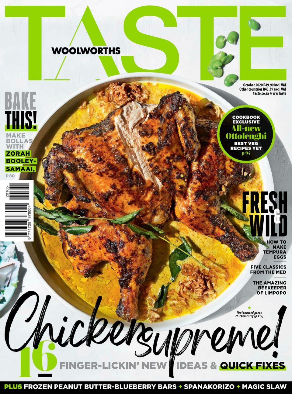 Get digital access to Woolworths TASTE - October 2020 issue | Magzter.com