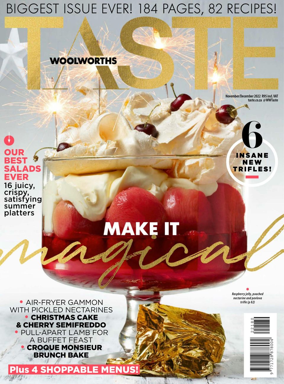 Get digital access to Woolworths TASTE - November/December 2022 issue | Magzter.com