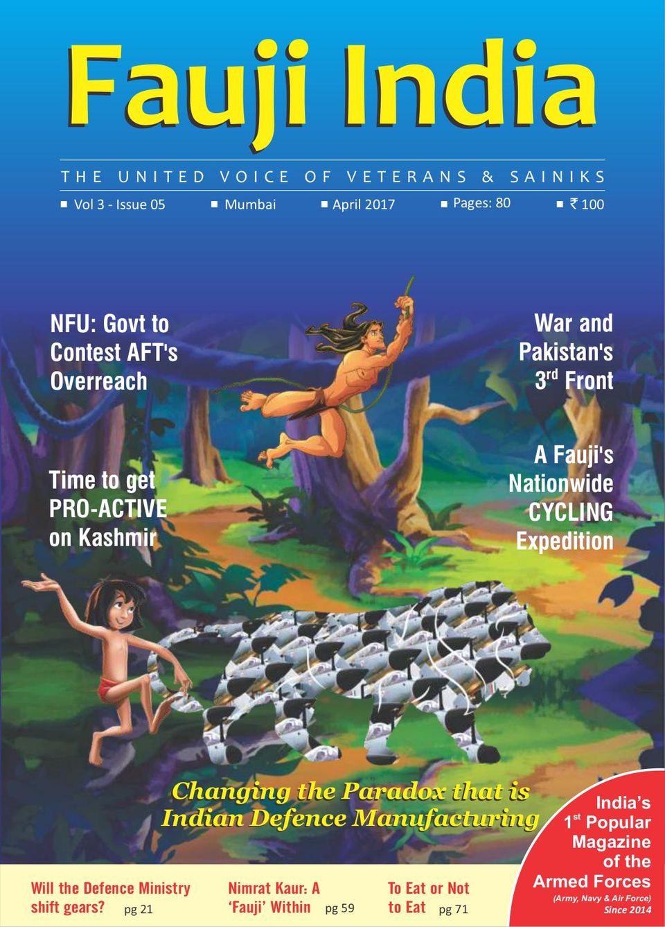Get digital access to FAUJI INDIA - April 2017 issue | Magzter.com