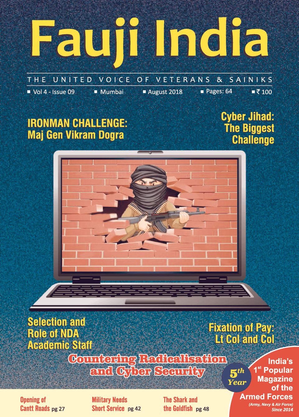 Get digital access to FAUJI INDIA - August 2018 issue | Magzter.com