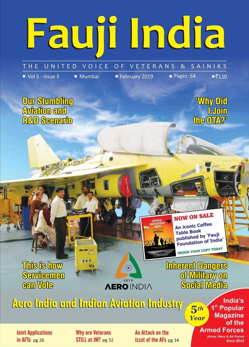 Get digital access to FAUJI INDIA - February 2019 issue | Magzter.com