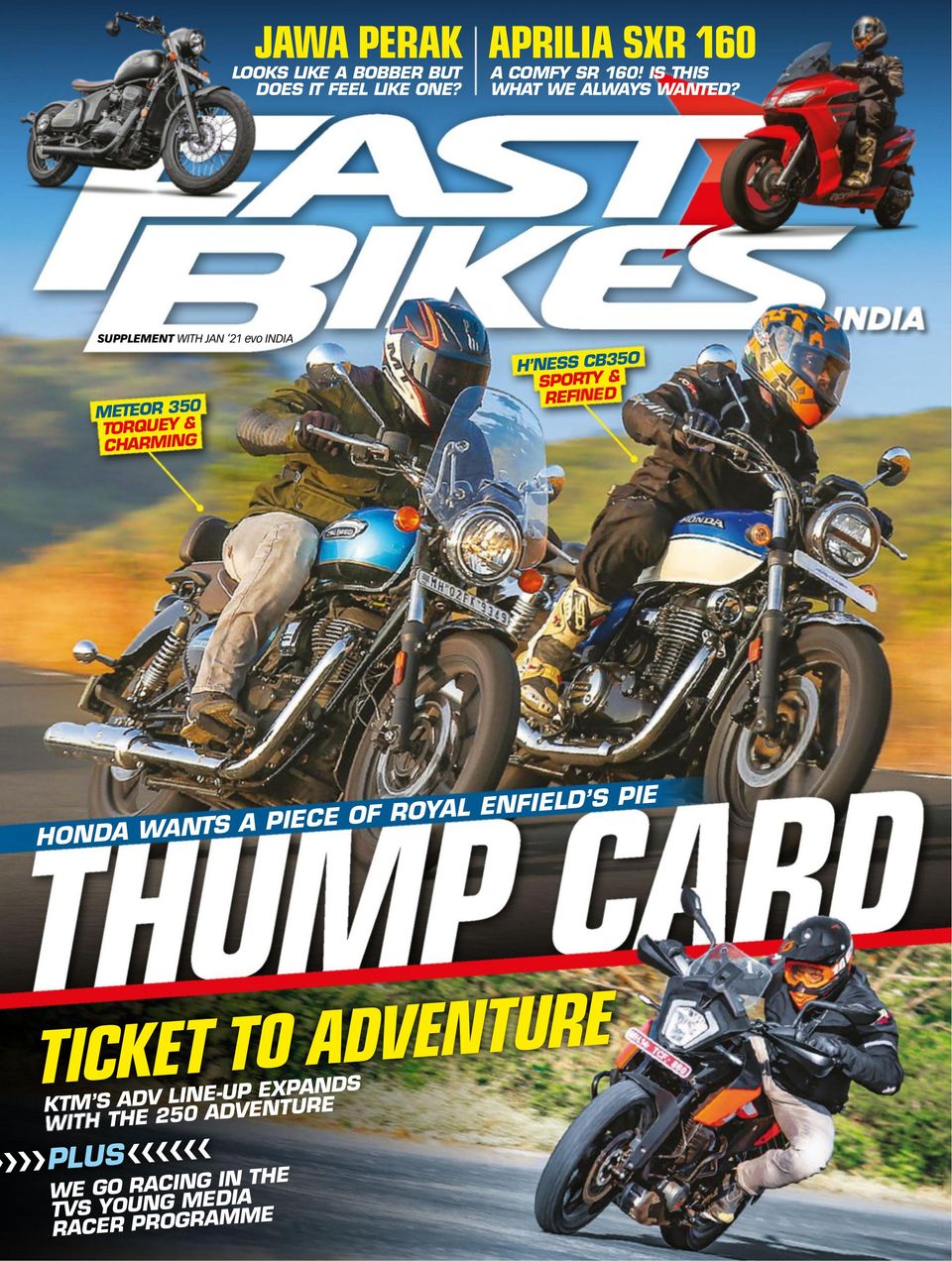 Fast Bikes India-January 2021 Magazine - Get your Digital Subscription