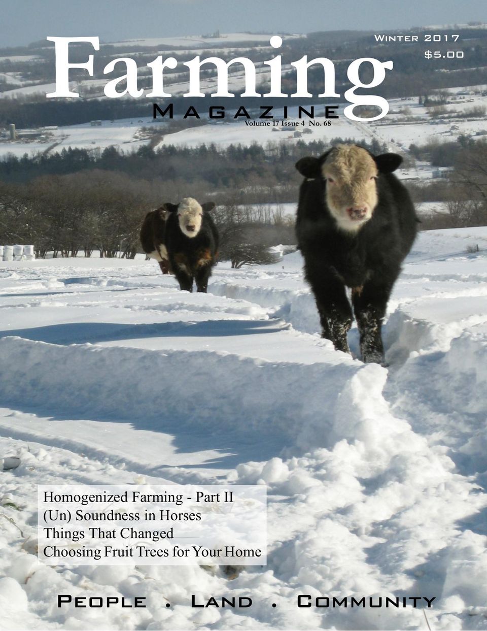 Get digital access to Farming Magazine - Winter 2017 issue | Magzter.com
