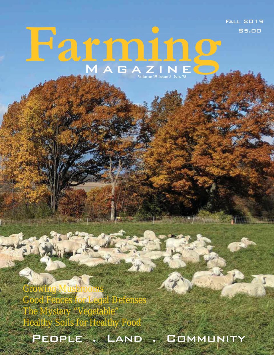 Get digital access to Farming Magazine - Fall 2019 issue | Magzter.com
