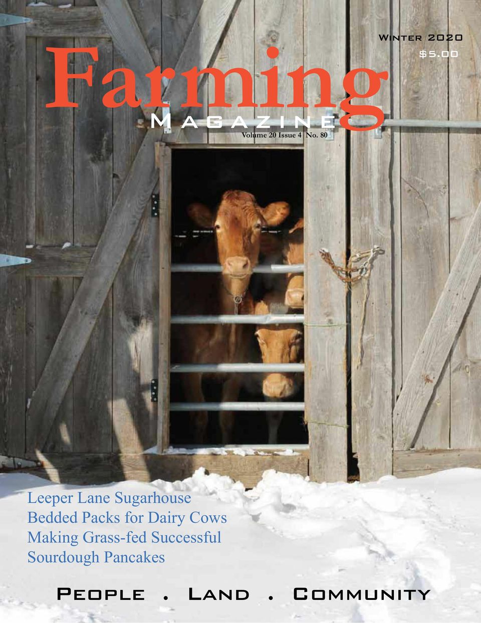 Get digital access to Farming Magazine - Winter 2020 issue | Magzter.com