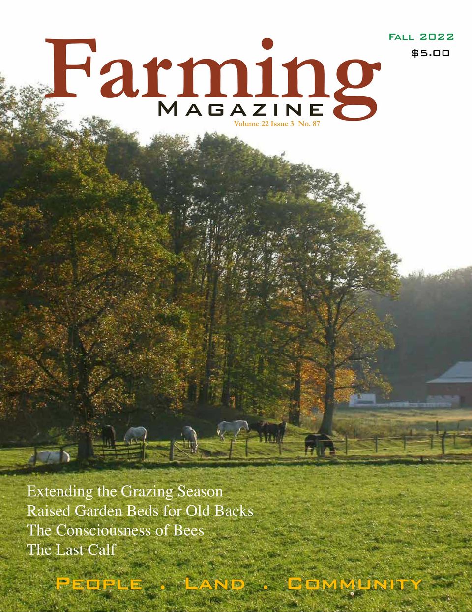 Get digital access to Farming Magazine - Fall 2022 issue | Magzter.com