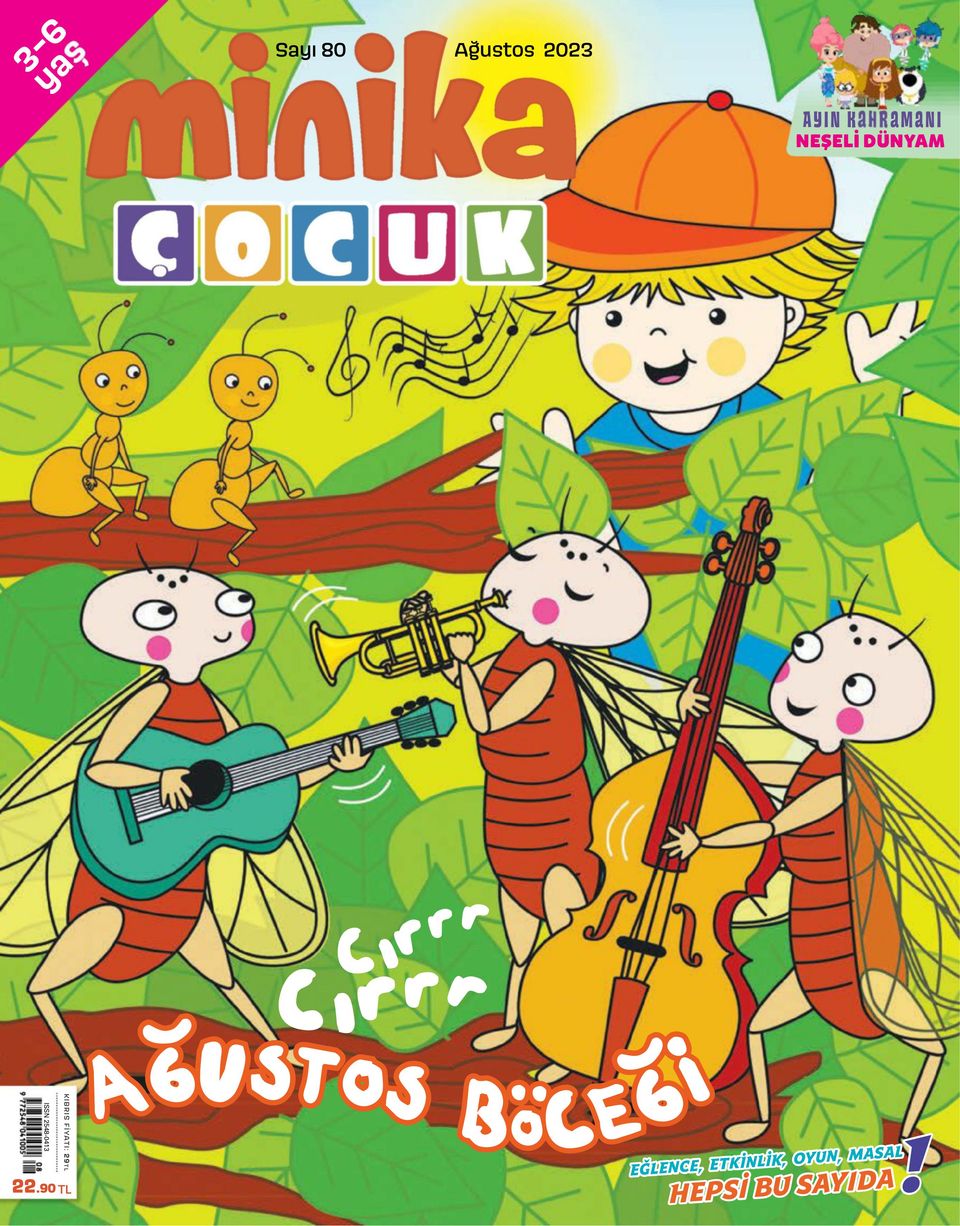 Get digital access to minika ÇOCUK - August 2023 issue | Magzter.com