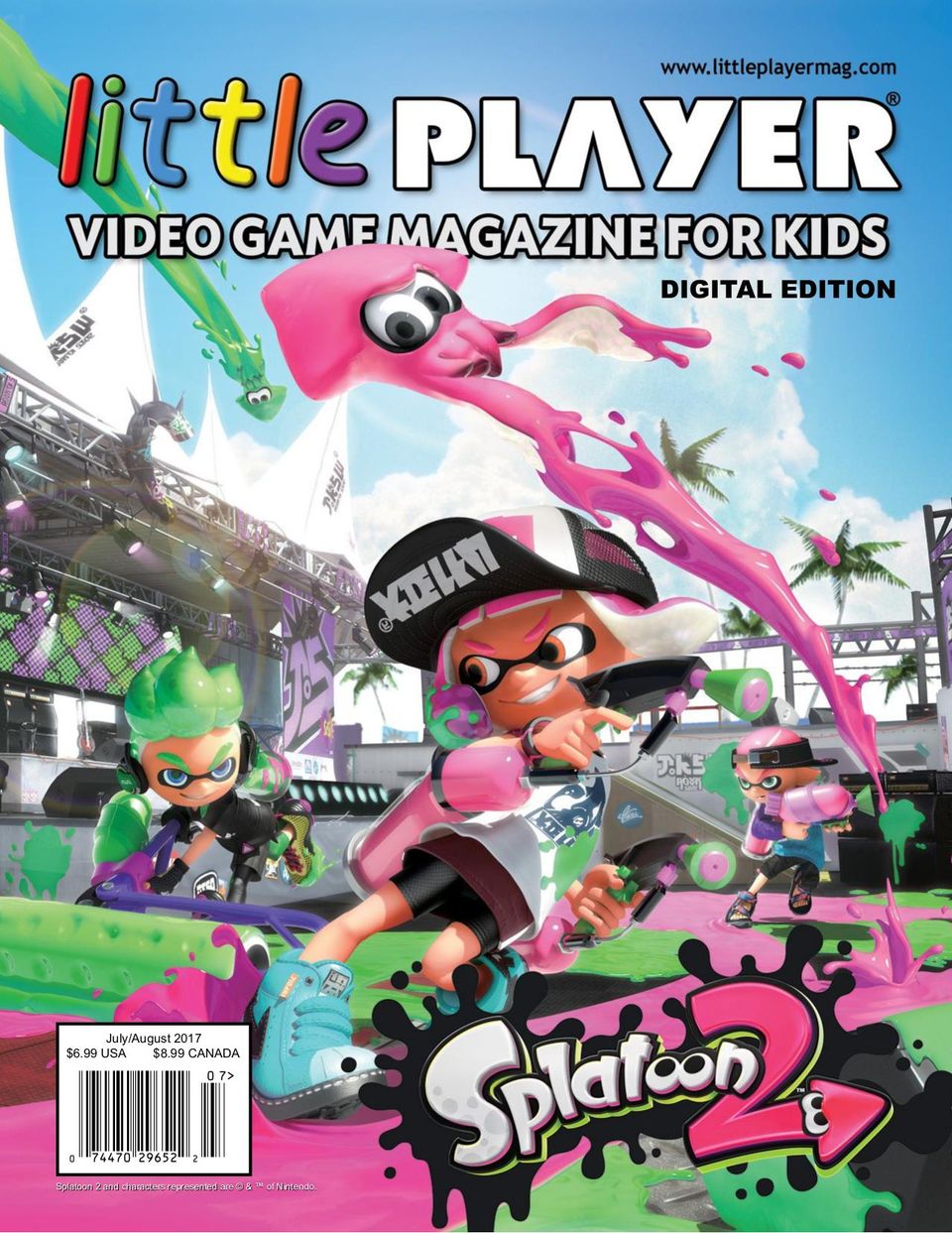 Little Player - Video Game Magazine for Kids-July/August 2017 Magazine
