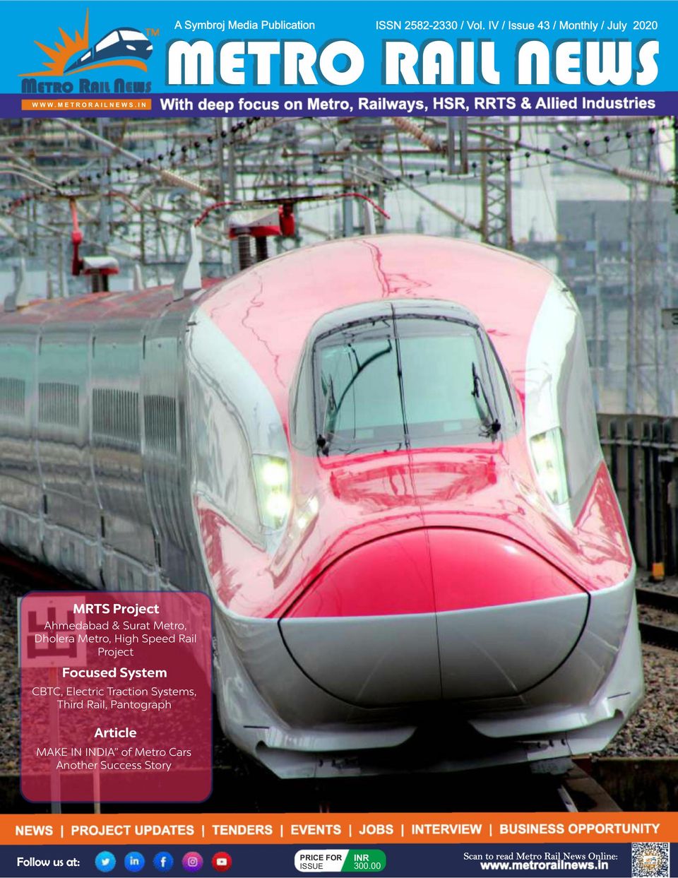 Get digital access to Metro Rail News - July 2020 issue | Magzter.com