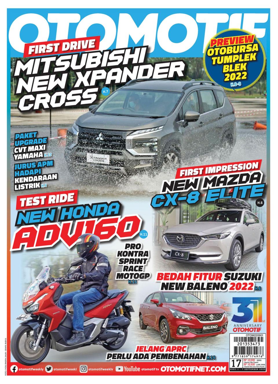 Otomotif-September 01, 2022 Magazine - Get your Digital Subscription