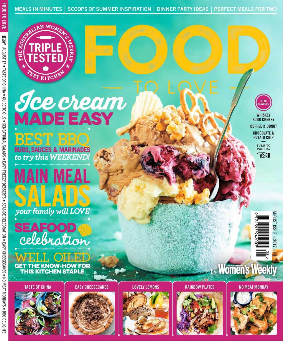 Food To Love-August 2017 Magazine - Get your Digital Subscription