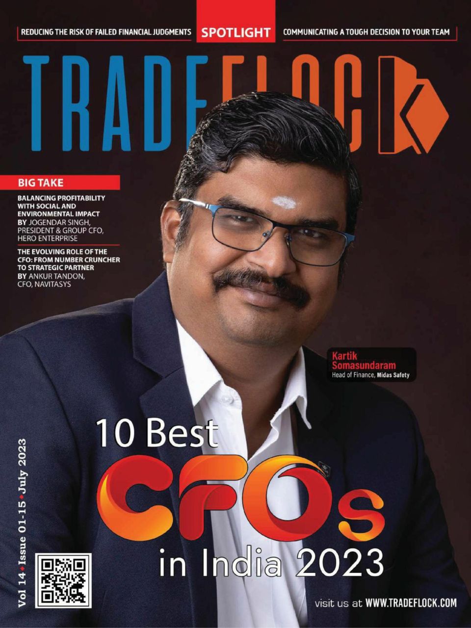 Get digital access to Trade Flock - 10 Best CFOs in India 2023 issue ...