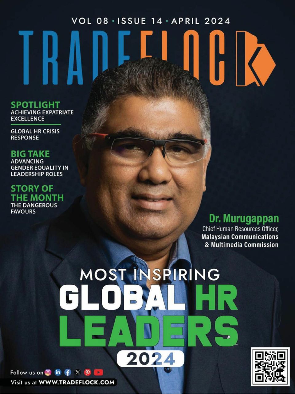 Trade Flock-Most Inspiring Global HR Leaders 2024 Magazine