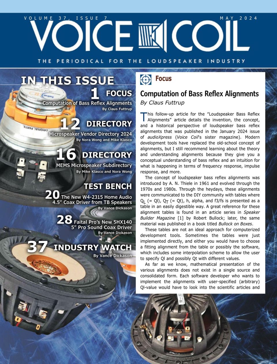Voice Coil Magazine - Get your Digital Subscription