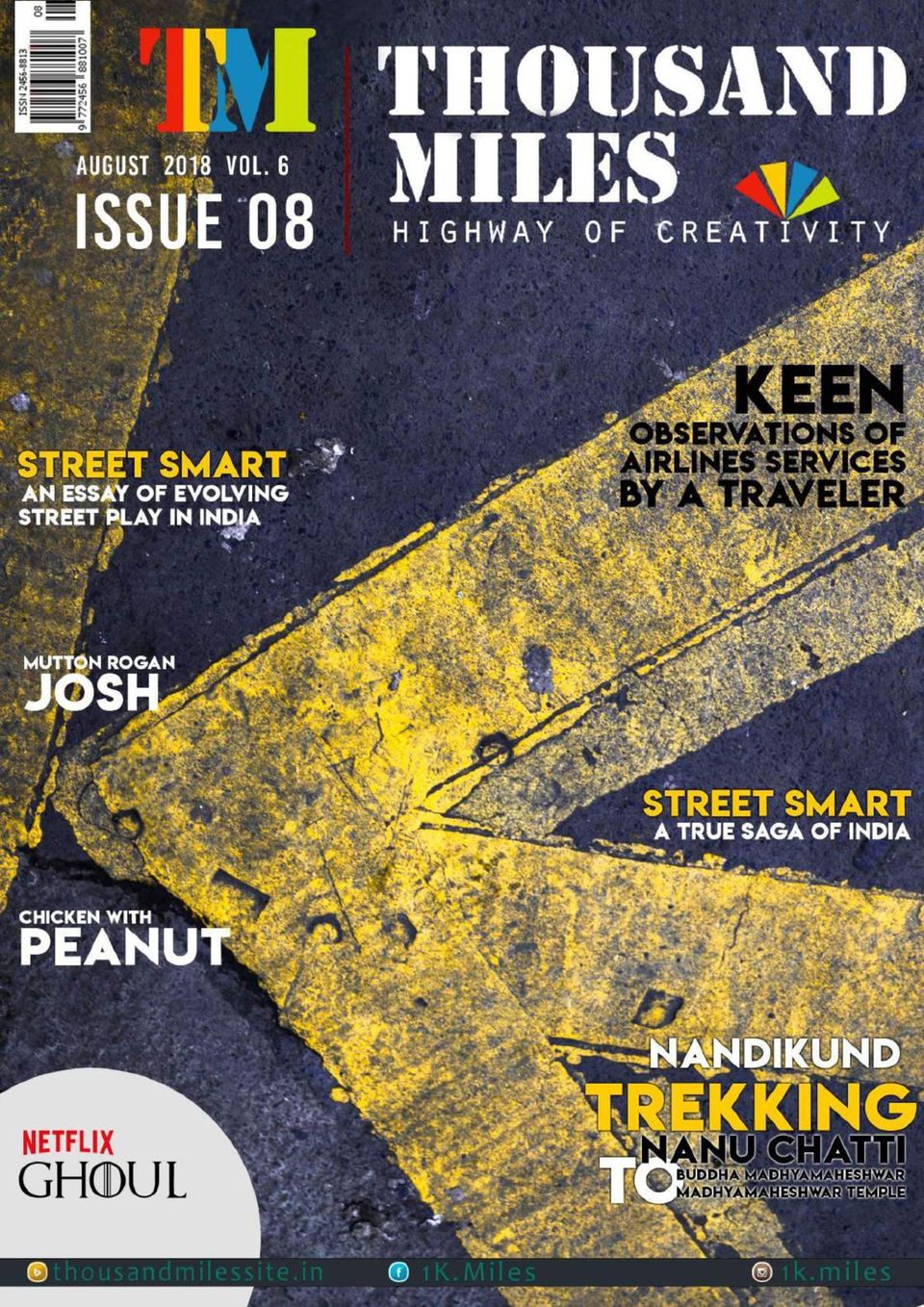 THOUSAND MILES-August 2018 Magazine - Get your Digital Subscription