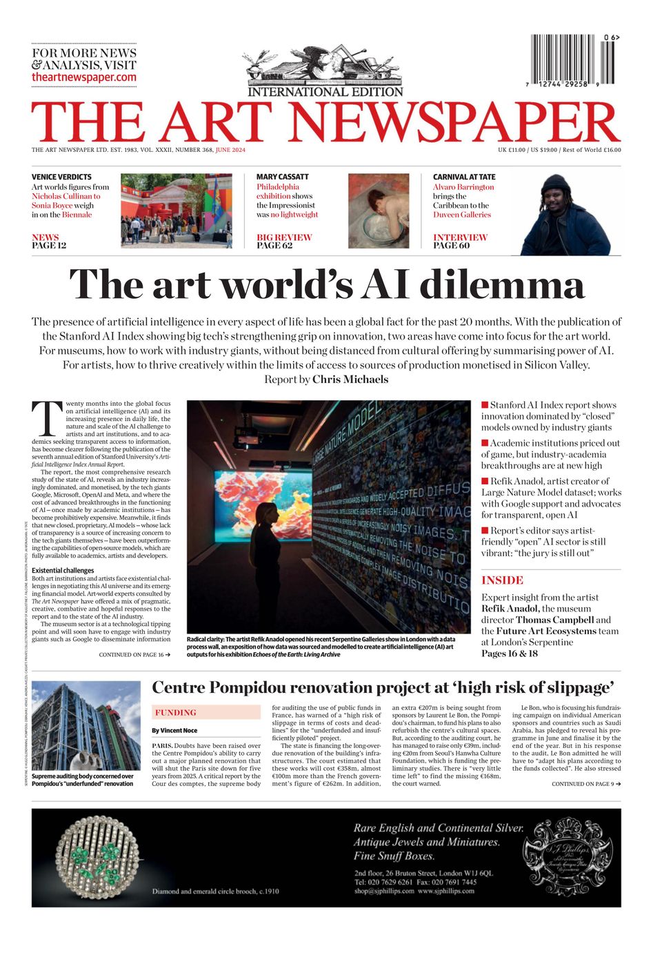 The Art Newspaper Magazine - Get your Digital Subscription