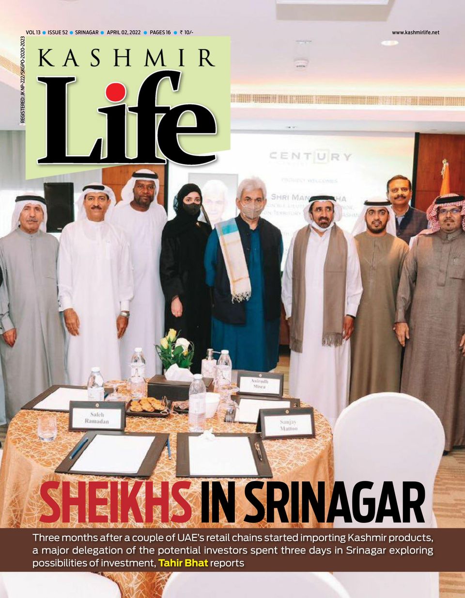 Kashmir Life-April 02, 2022 Magazine - Get your Digital Subscription