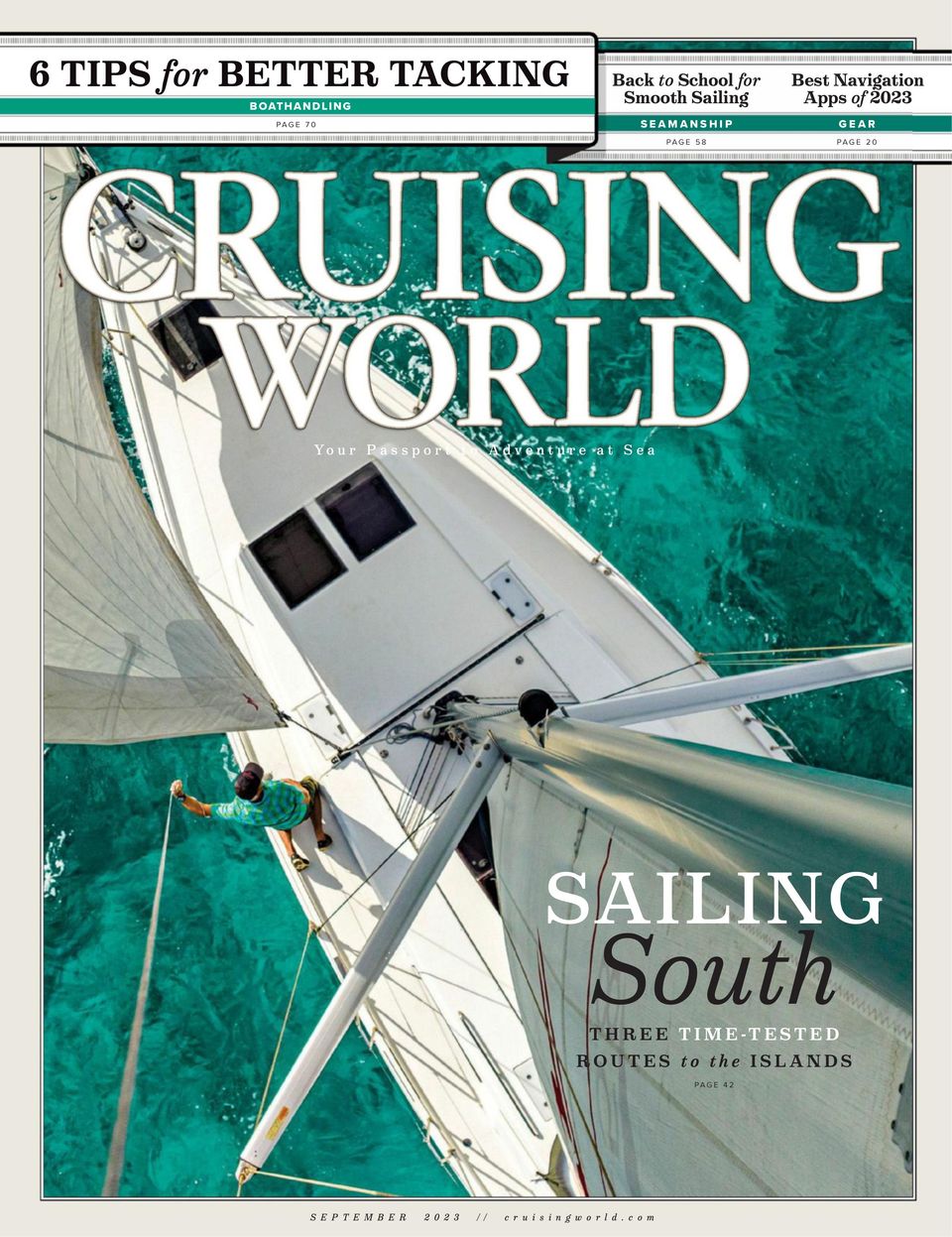 Get digital access to Cruising World - September 2023 issue | Magzter.com