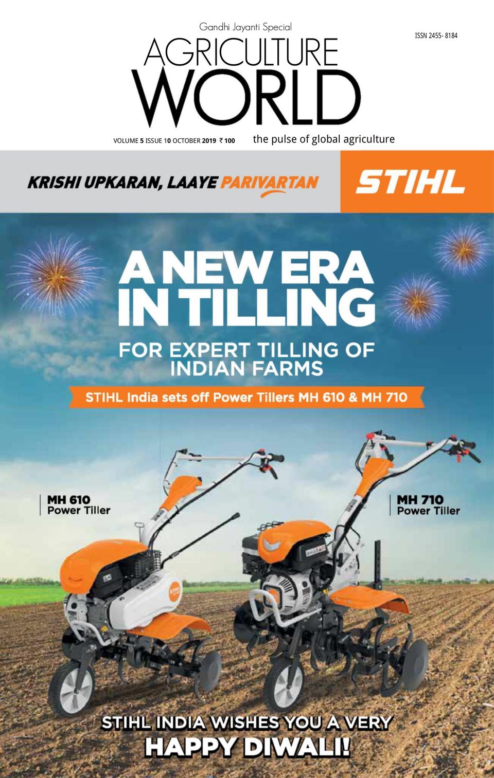 AGRICULTURE WORLD-October 2019 Magazine - Get your Digital Subscription