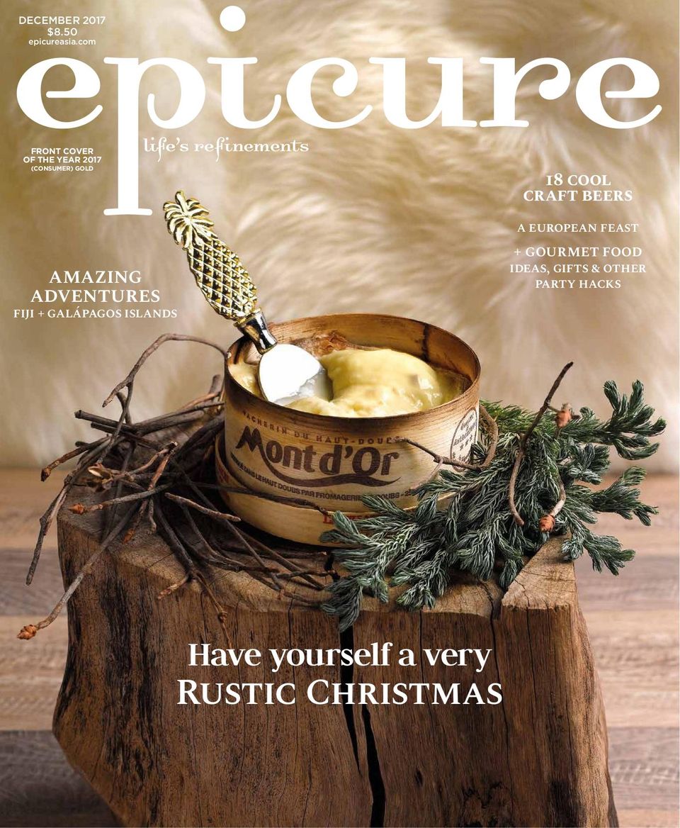 Get digital access to Epicure Singapore - December 2017 issue | Magzter.com