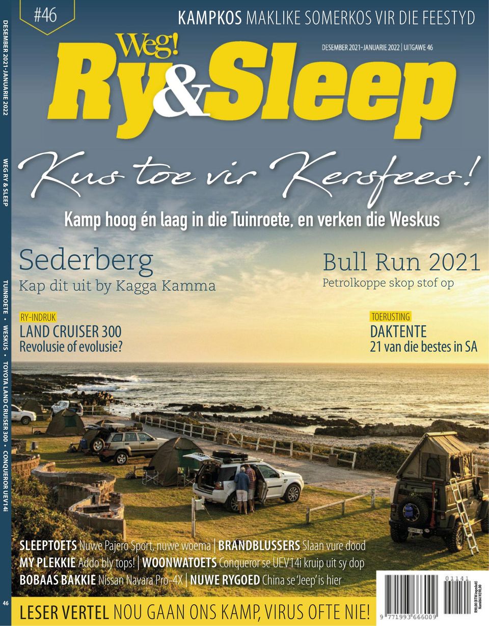 Get digital access to Weg! Ry & Sleep - Desember 2021/Januarie 2022 issue | Magzter.com