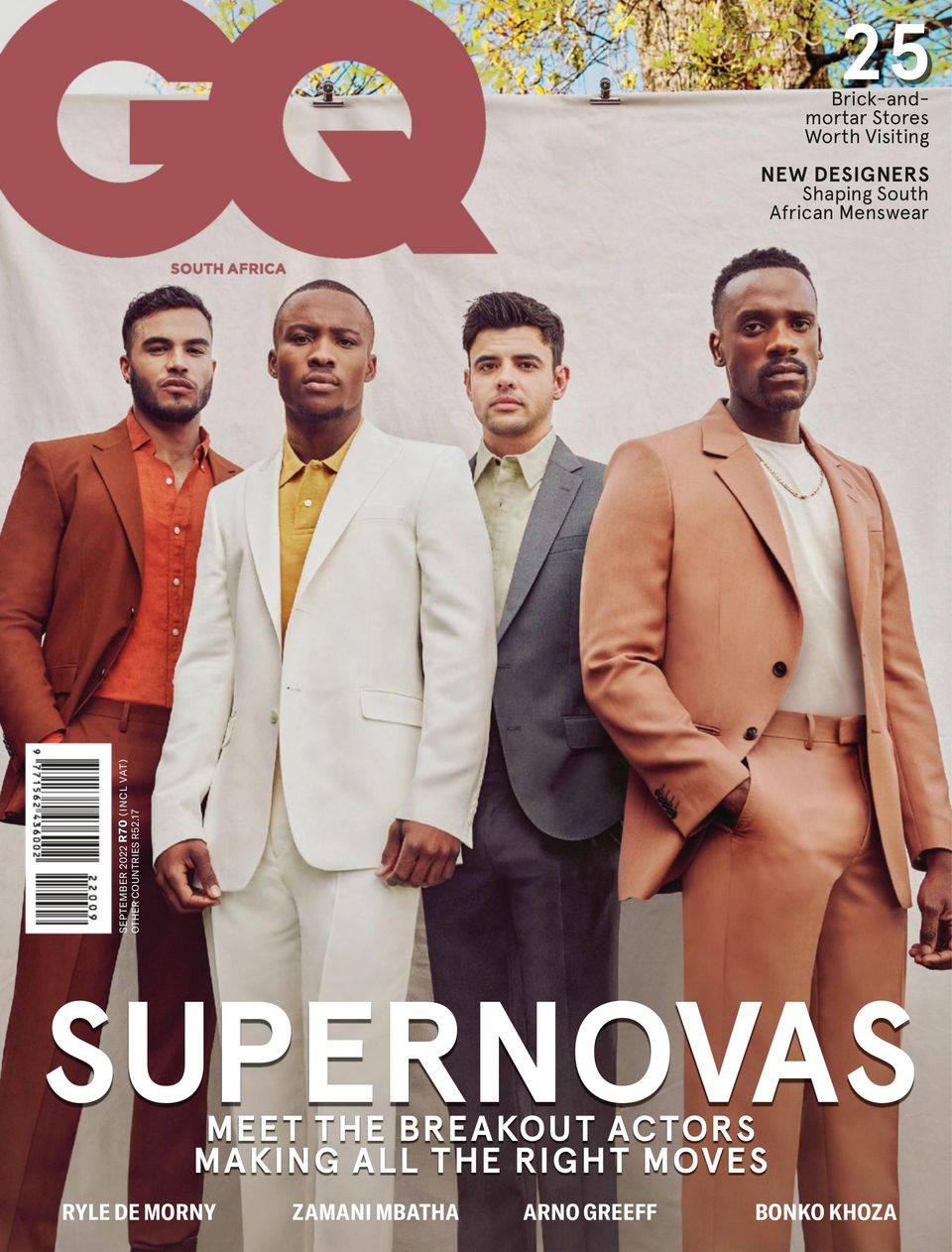 GQ South Africa-September 2022 Magazine - Get your Digital Subscription