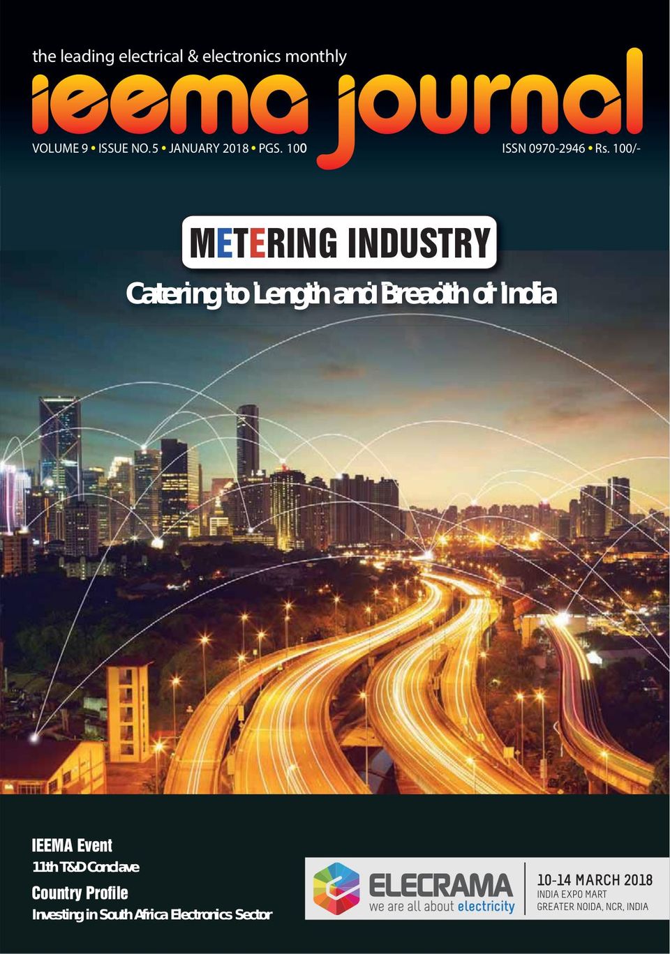 IEEMA Journal-January 2018 Magazine - Get your Digital Subscription