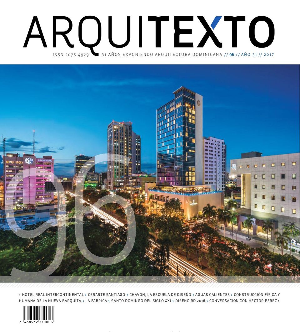 Arquitexto - Revista Dominicana de Arquitectura-Nº96 - Enero-Marzo 2017 ...