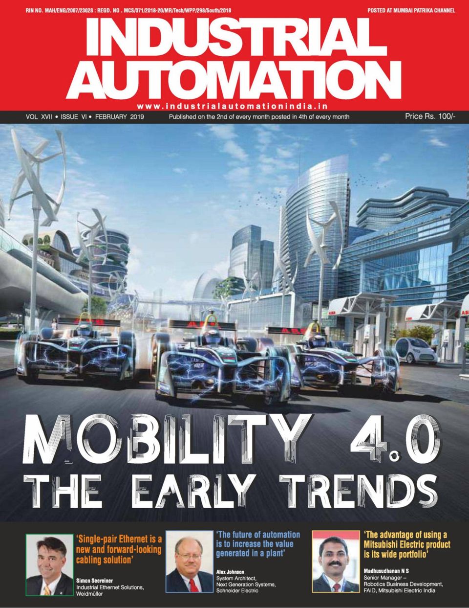 INDUSTRIAL AUTOMATION-February 2019 Magazine - Get your Digital ...