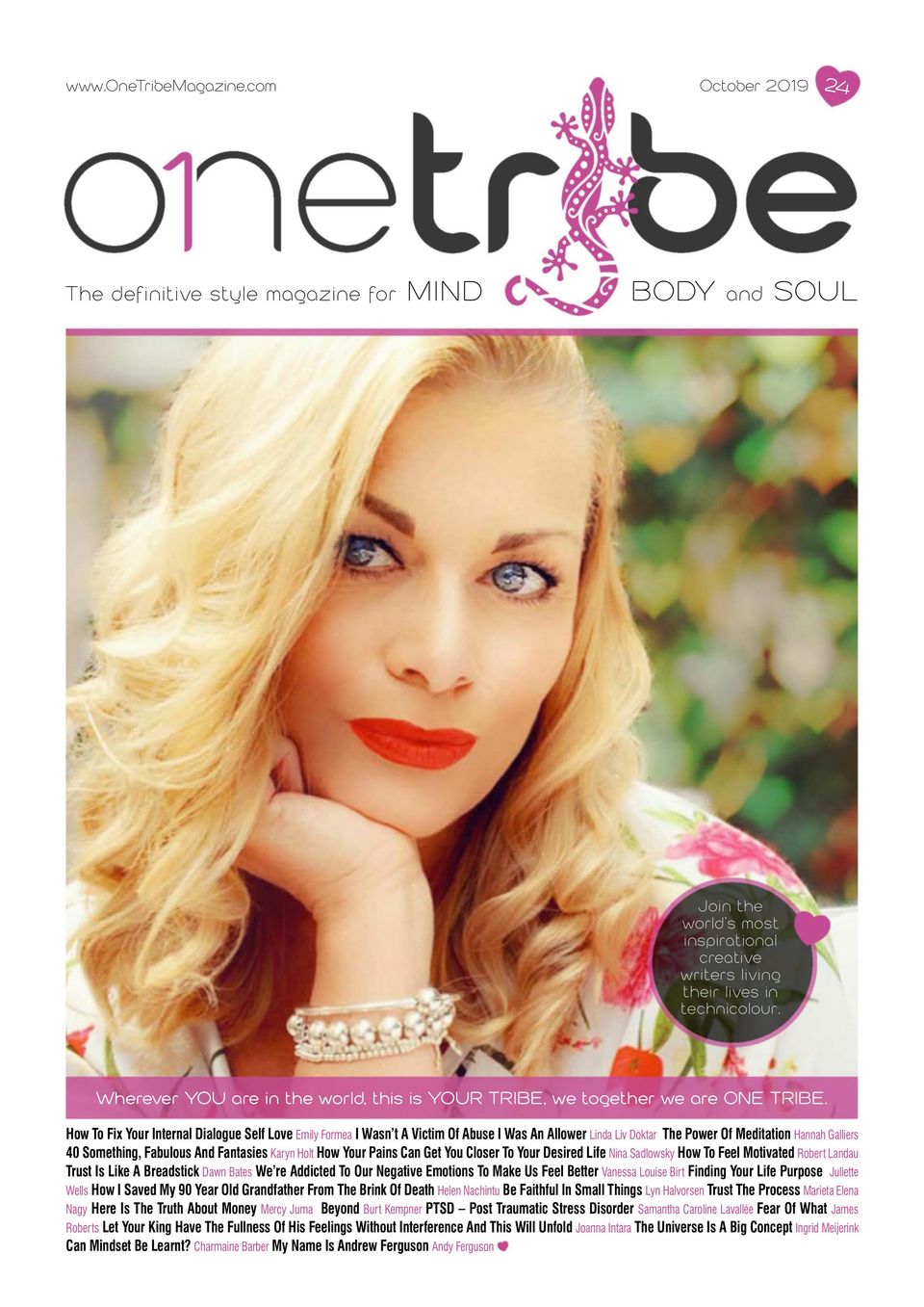One Tribe Magazine-October 2019 - Issue 24 Magazine