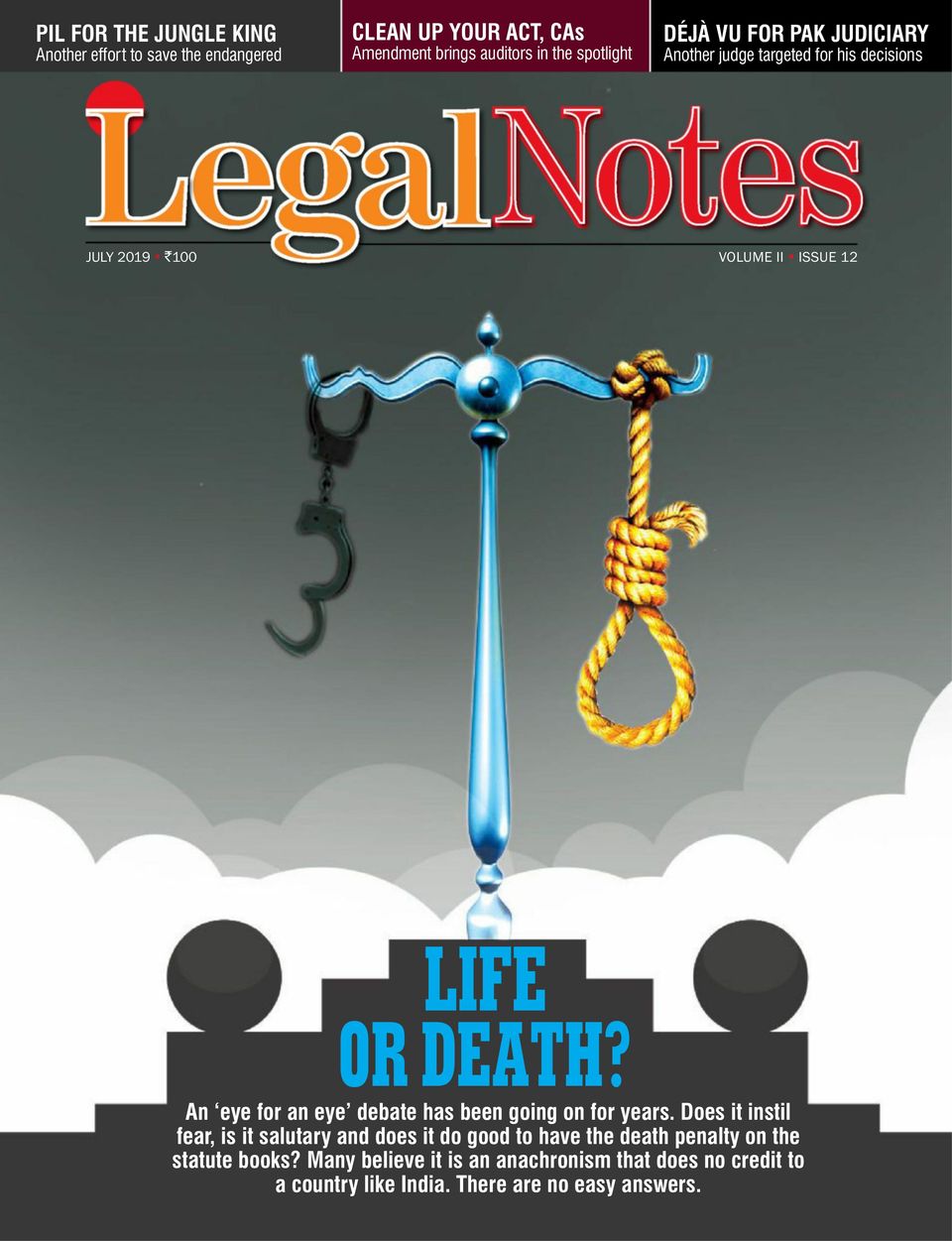 Get digital access to Legal Notes - July 2019 issue | Magzter.com