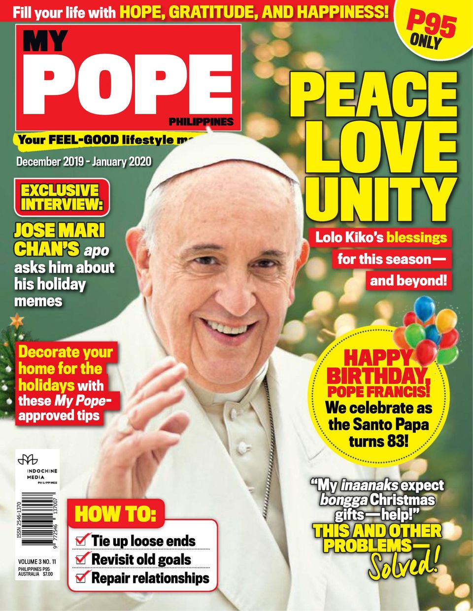 My Pope Philippines-December 2019 / January 2020 Magazine