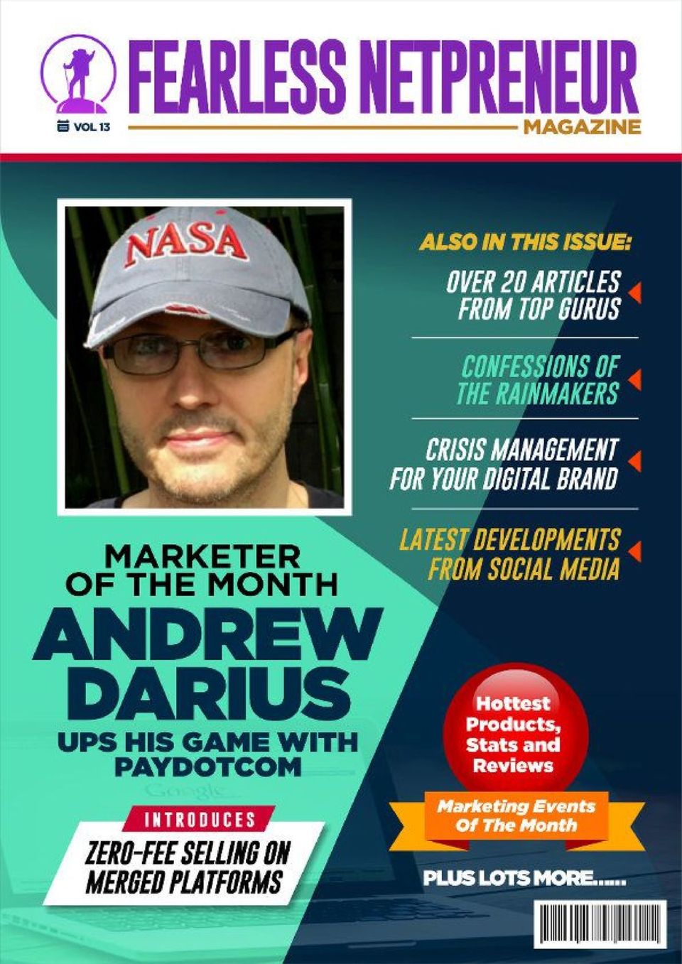 Fearless Netpreneur Magazine-Vol 13 - July 2018 Magazine