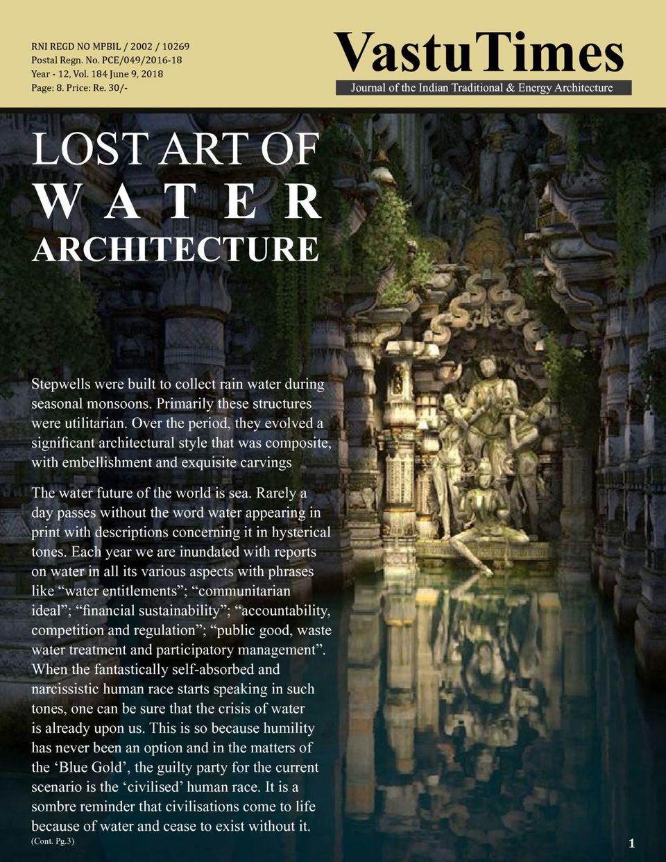 Vastu Times-June 2018 Magazine - Get your Digital Subscription