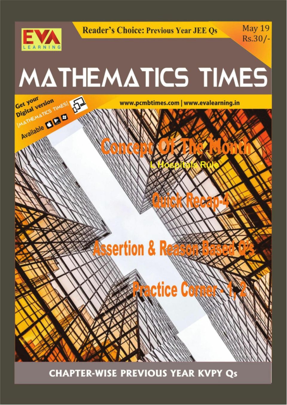 Get digital access to MATHEMATICS TIMES - May 2019 issue | Magzter.com