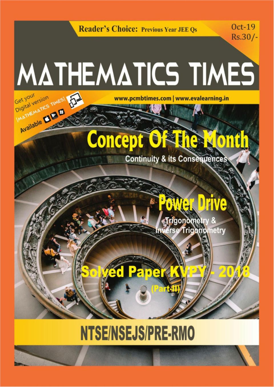 MATHEMATICS TIMES-October 2019 Magazine - Get your Digital Subscription