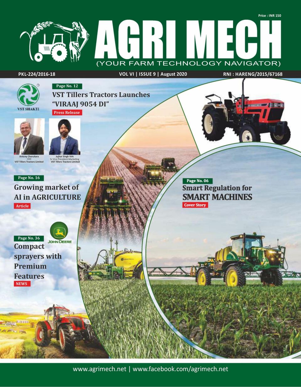 Get digital access to AGRI MECH - August 2020 issue | Magzter.com