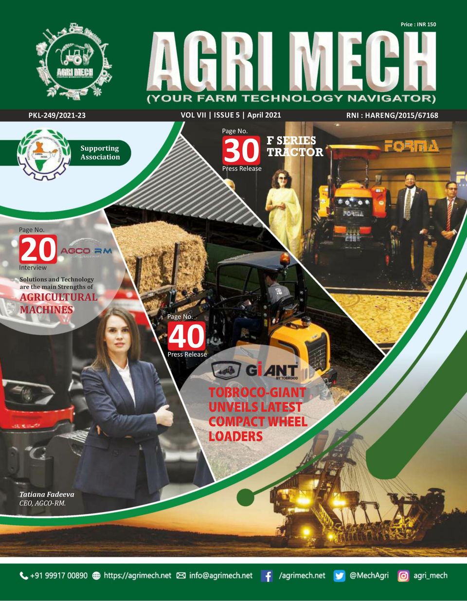 Get digital access to AGRI MECH - April 2021 issue | Magzter.com