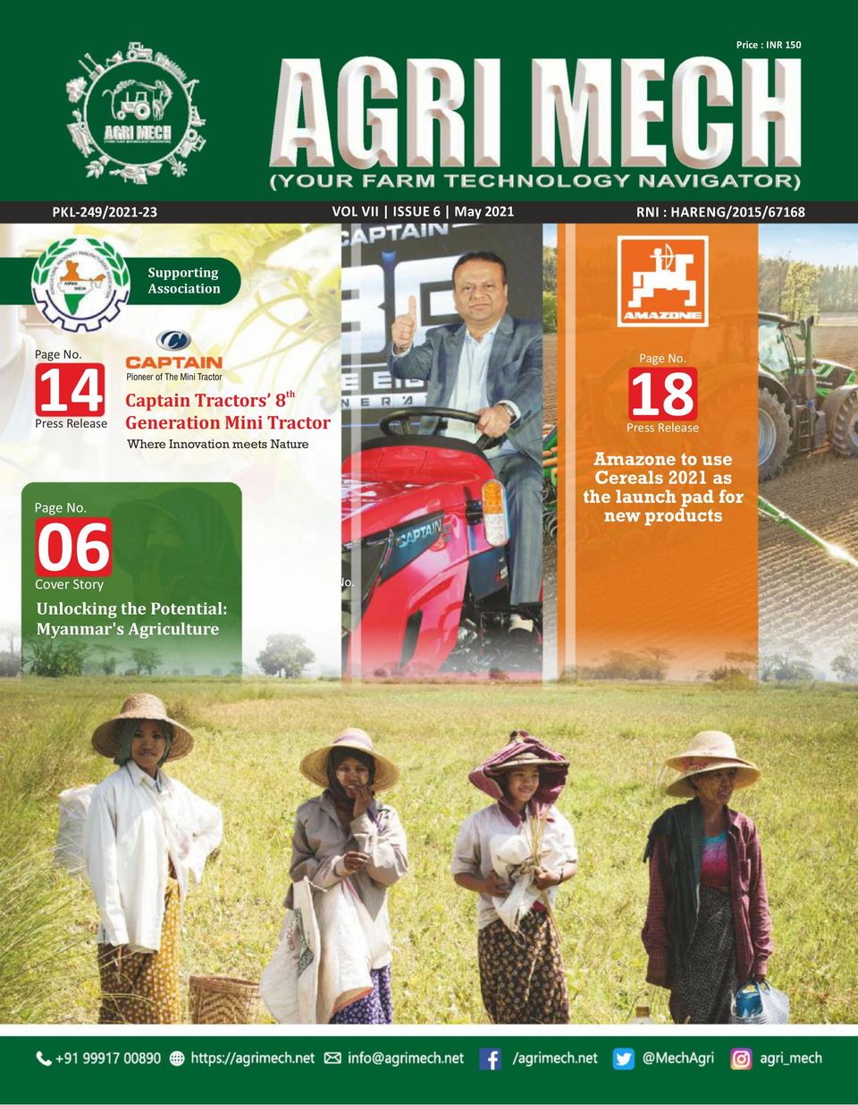 AGRI MECH-May 2021 Magazine - Get your Digital Subscription