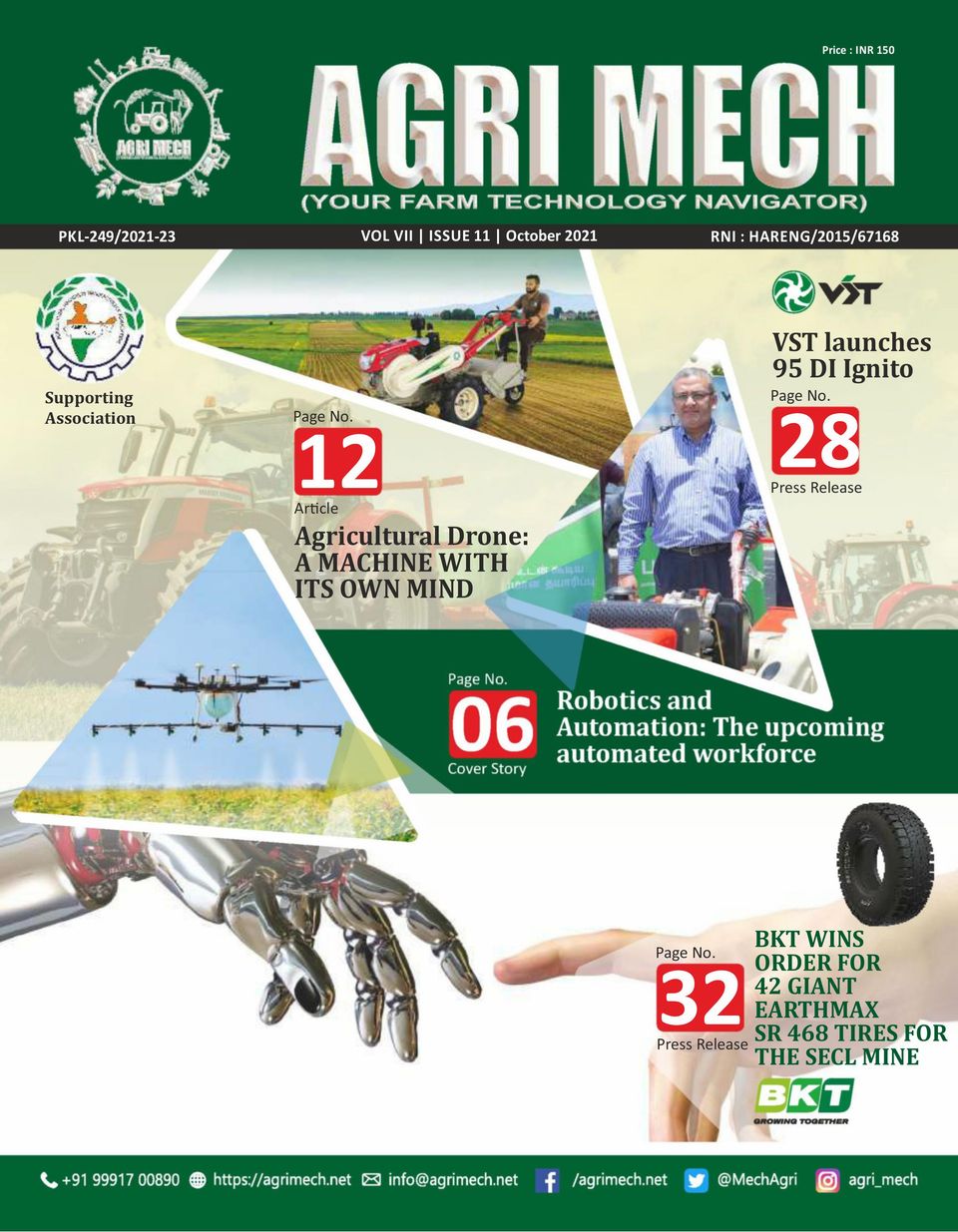 Get digital access to AGRI MECH - October 2021 issue | Magzter.com