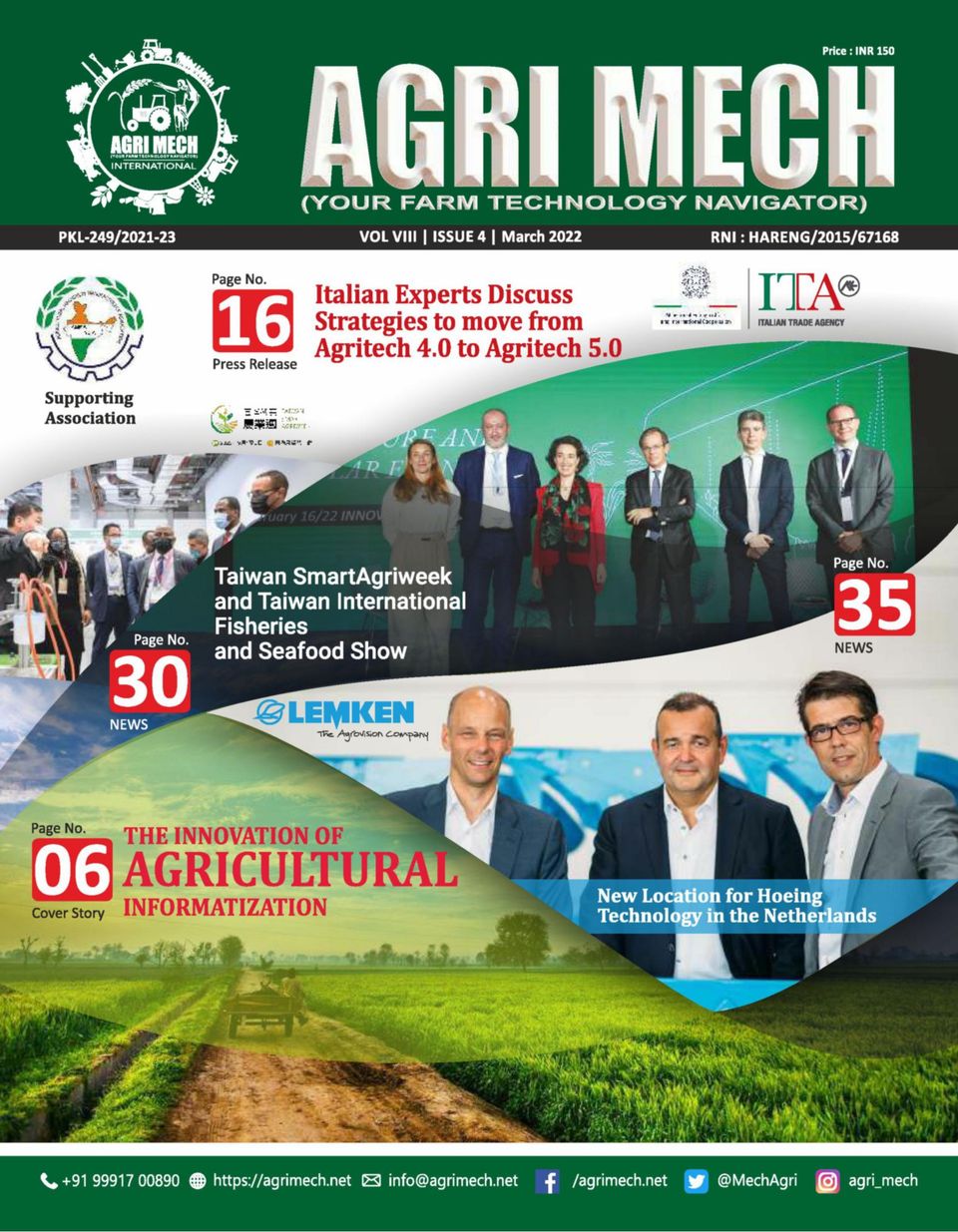 Get digital access to AGRI MECH - March 2022 issue | Magzter.com