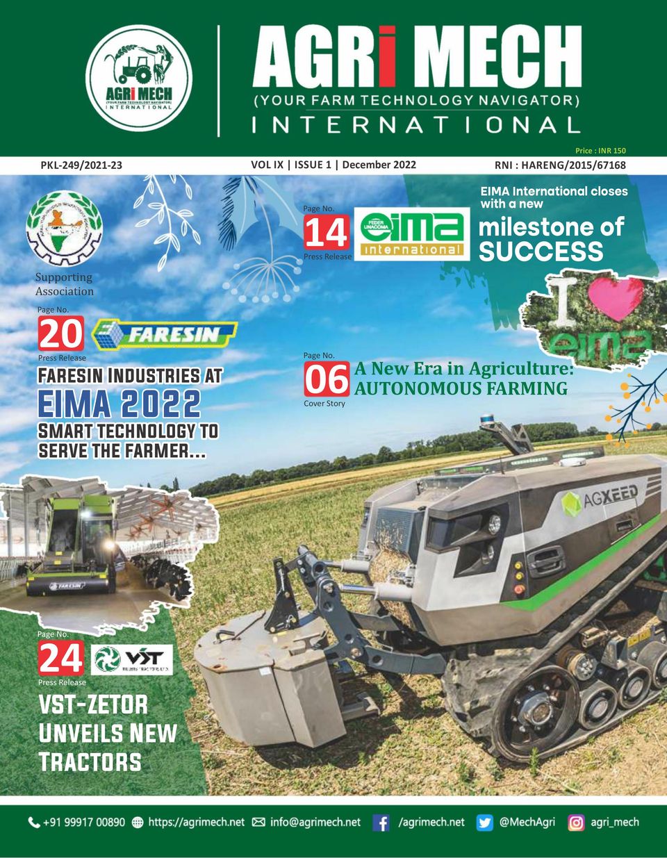 AGRI MECH Magazine - Get your Digital Subscription
