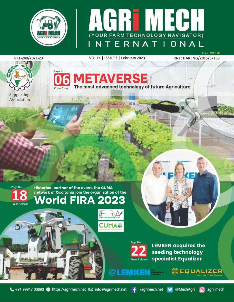 AGRI MECH-February 2023 Magazine - Get your Digital Subscription
