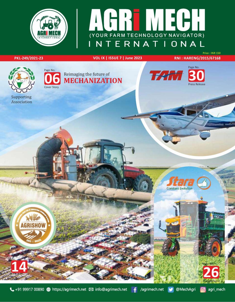 Get digital access to AGRI MECH - June 2023 issue | Magzter.com