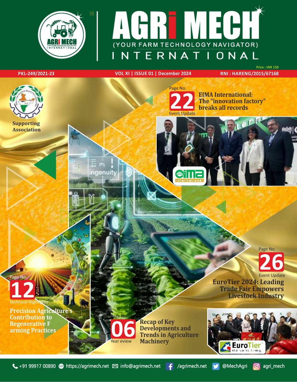 Get digital access to AGRI MECH - December 2024 issue | Magzter.com