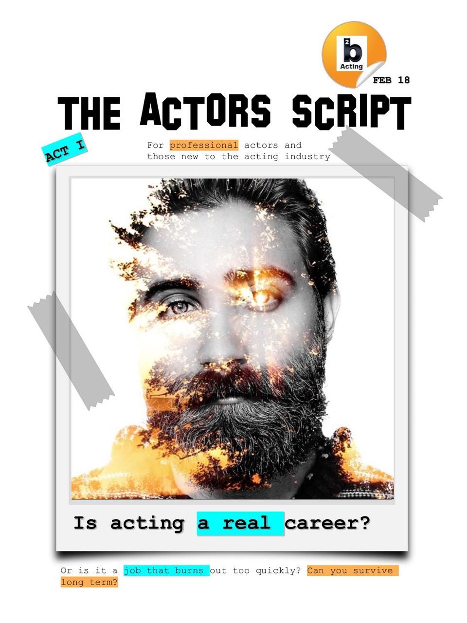 The Actors Script-February 2018 Magazine - Get your Digital Subscription