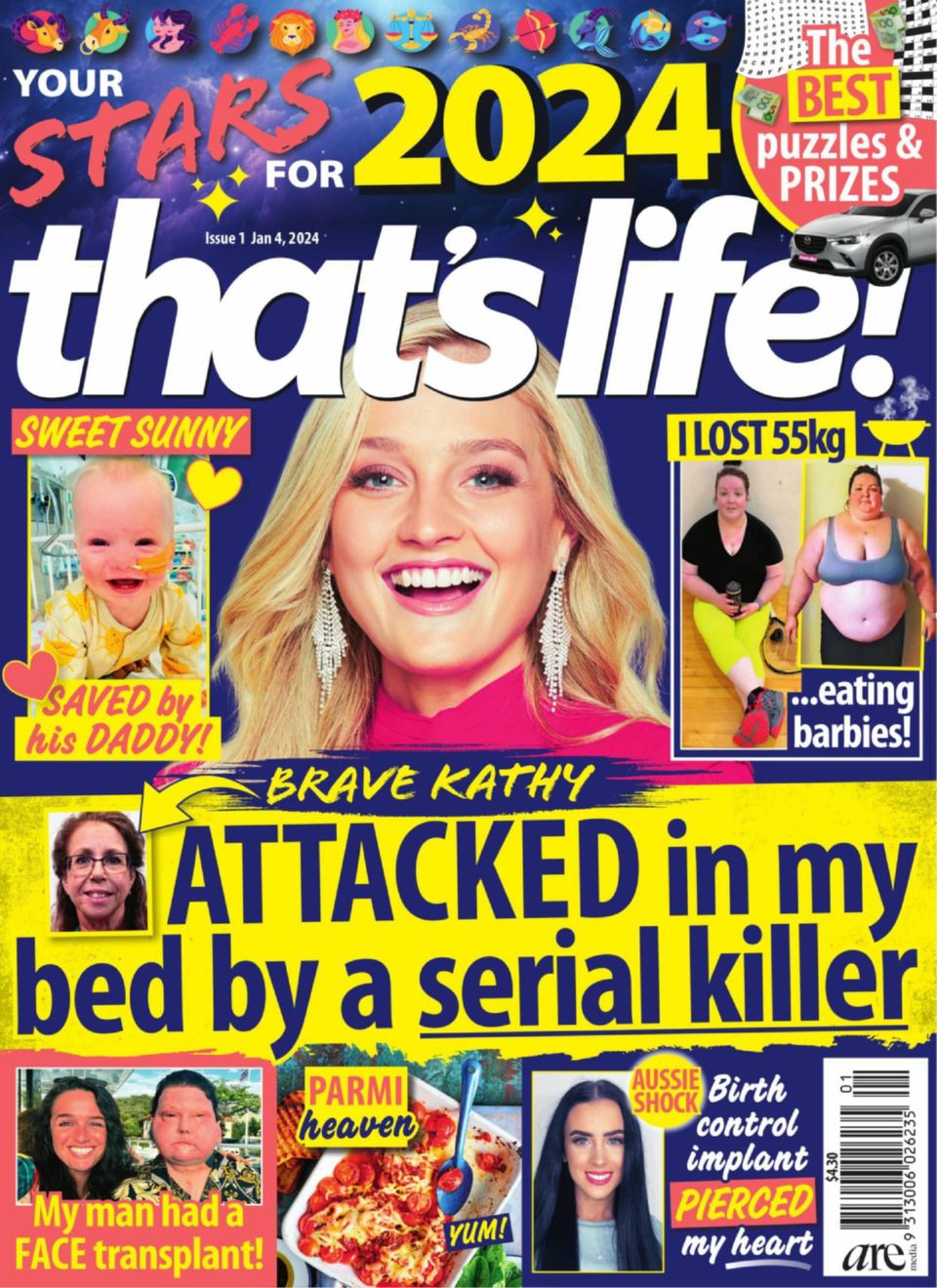 Get digital access to That's Life Magazine - January 04, 2024 issue | Magzter.com